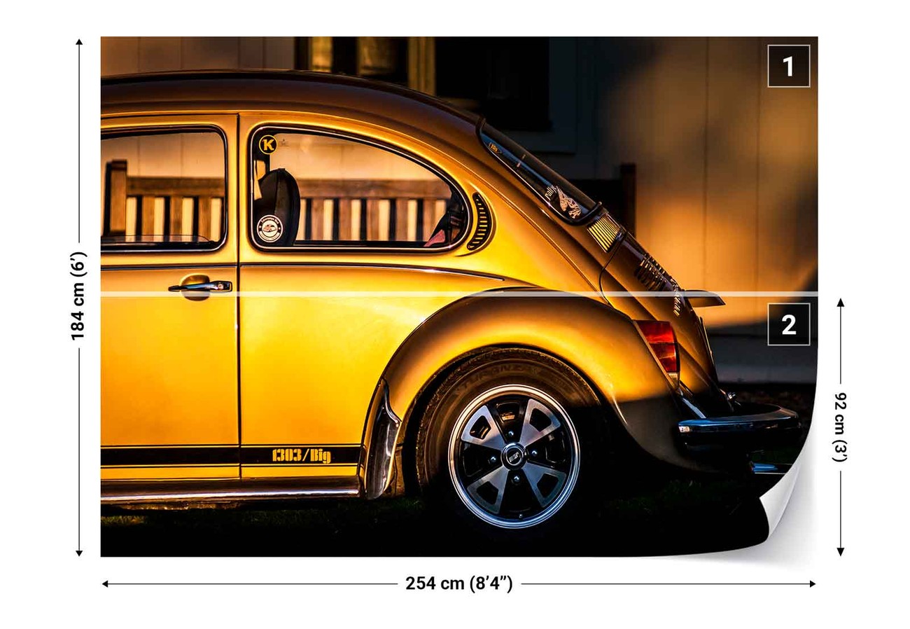 Vw Beetle Wall Paper Mural | Buy at EuroPosters