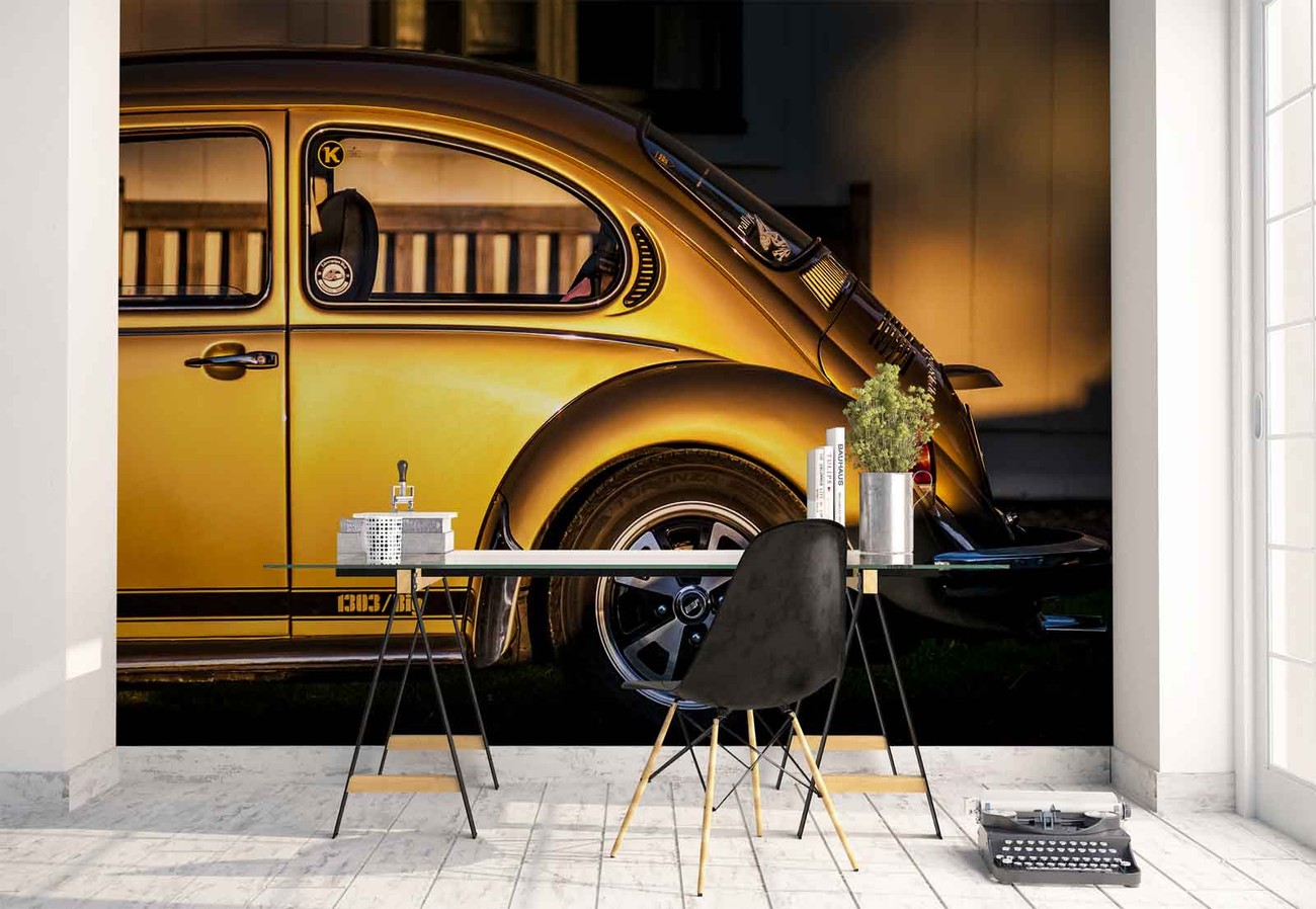 Vw Beetle Wall Paper Mural | Buy at EuroPosters