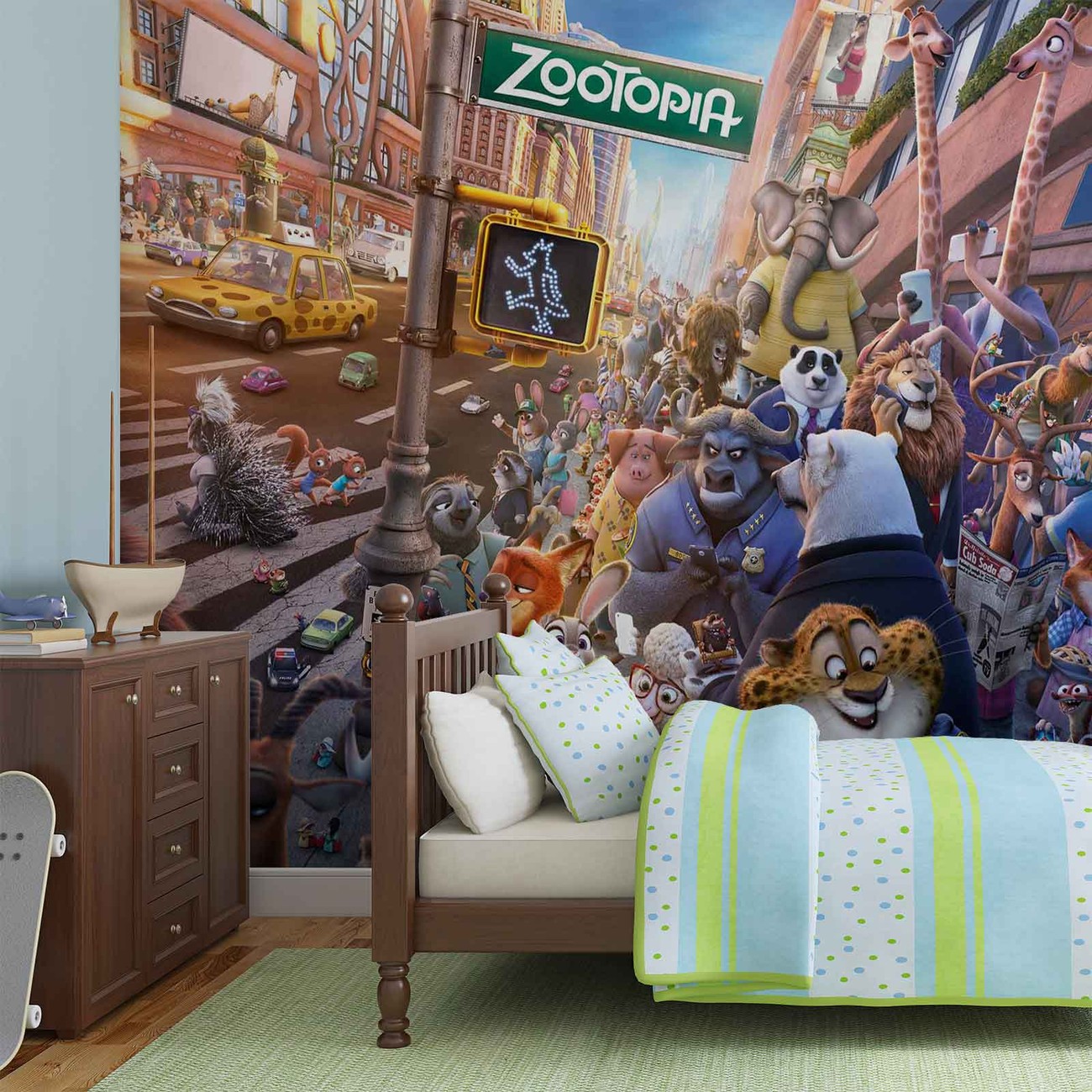 Walt Disney Zootopia Wall Paper Mural | Buy at EuroPosters