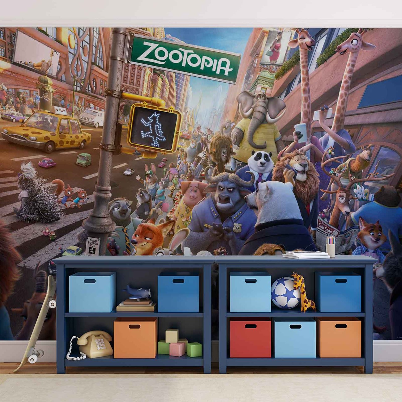 Walt Disney Zootopia Wall Paper Mural | Buy at EuroPosters