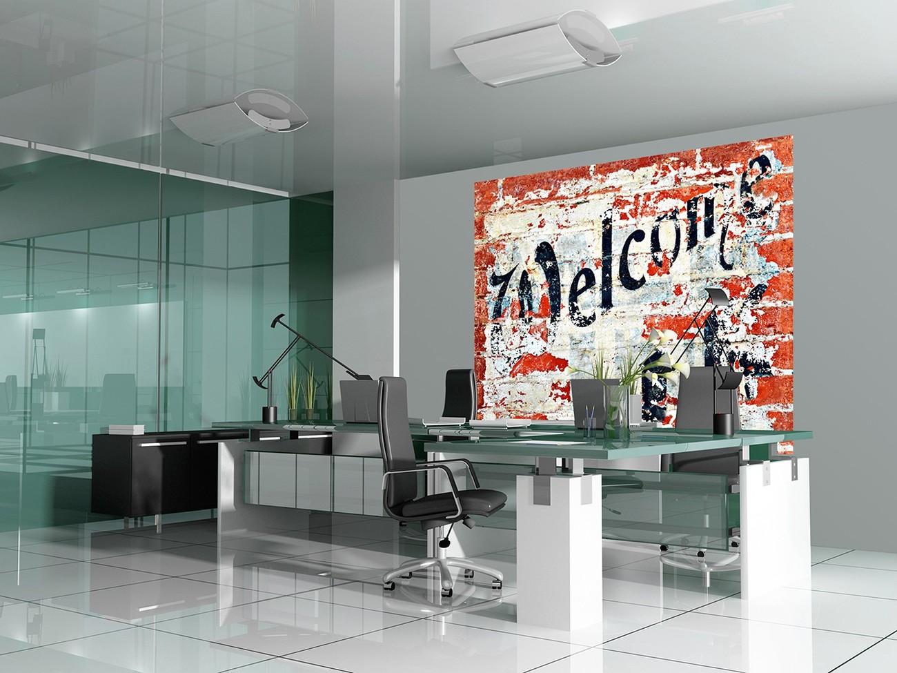 Welcome Wall Mural | Buy online at Europosters