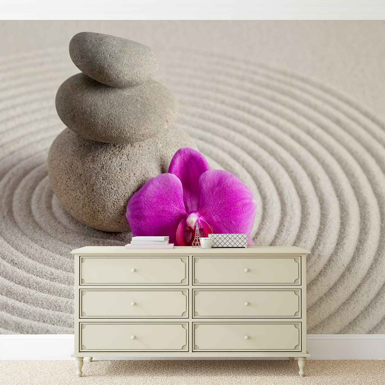Zen Garden Flower Wall Paper Mural | Buy at EuroPosters