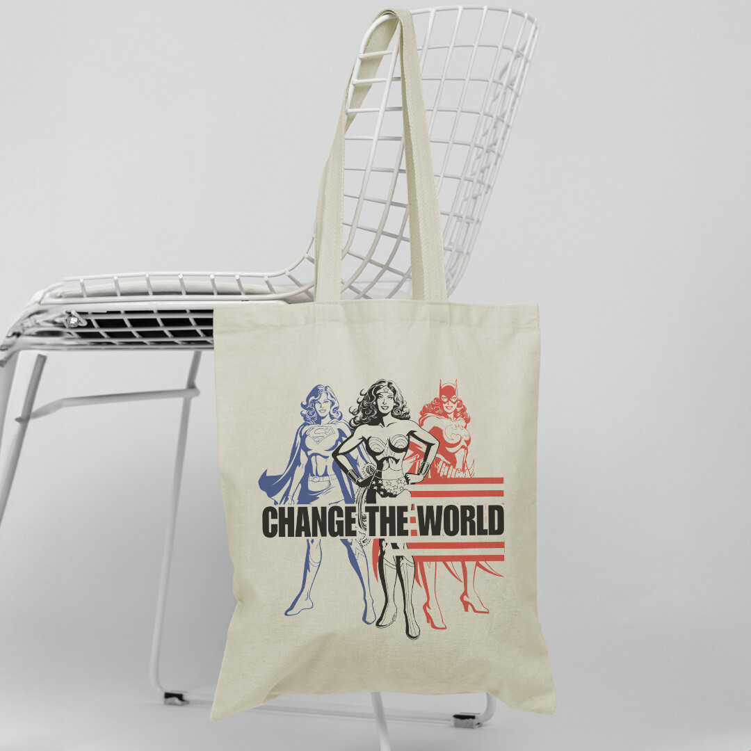 Bag Wonder Woman - Change The World | Tips for original gifts