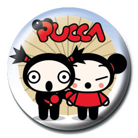 PUCCA - logo Badge | Button | Sold at EuroPosters
