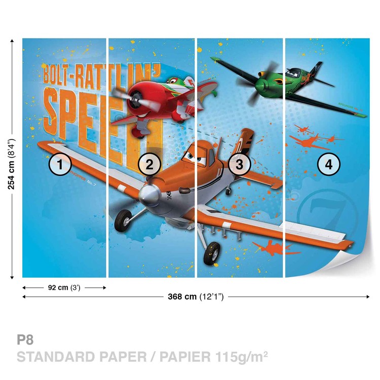 Papel De Parede Do Ripslinger Dos Avioes Da Disney Murais De Parede