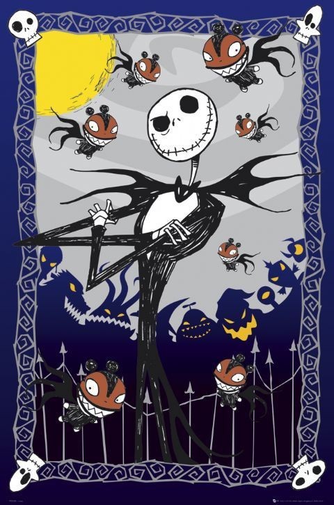 Nightmare Before Christmas Wall Poster
