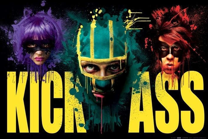 Kickass Movie Poster Kick Ass Signed Poster With COA