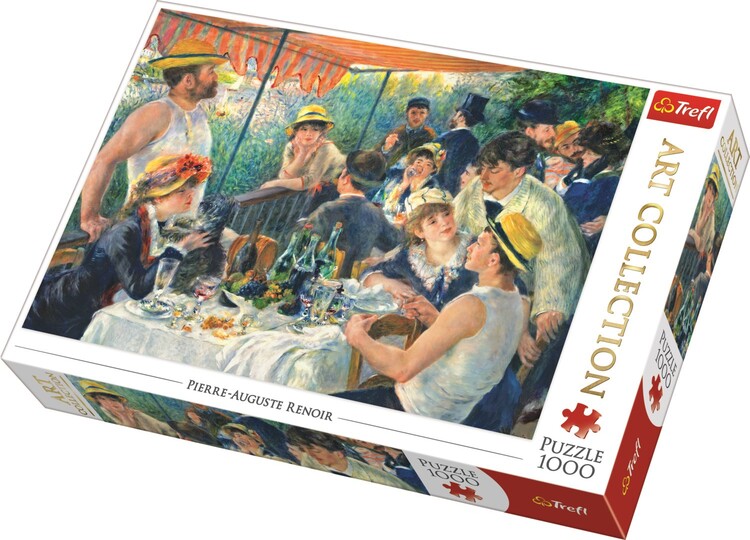 Jigsaw puzzle Art Collection - Luncheon of the Boating Party | Tips for ...