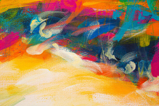 Ilustração artísticos | Abstract Acrylic Painting Textured Background ...