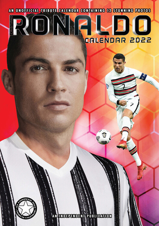 Cristiano Ronaldo - Calendários de parede 2024 | Compre em Europosters