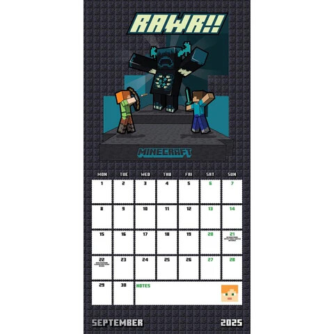 Minecraft - Wall Calendars 2025 | Buy at Europosters
