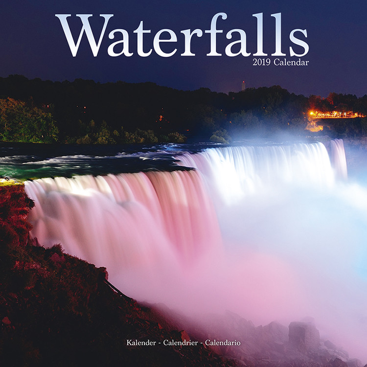 Waterfalls - Wall Calendars 2024 | Buy at Europosters
