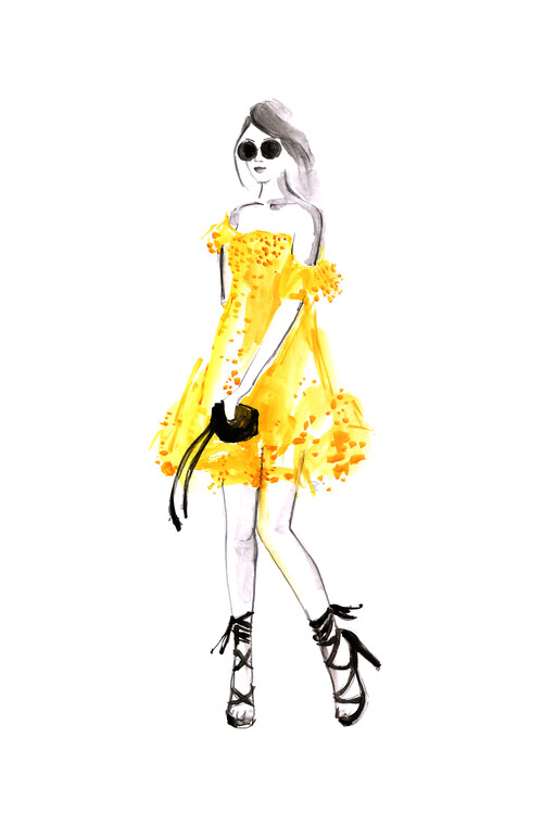 Summer Fashion Illustration
