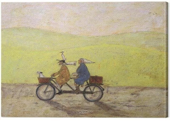 Canvas Wall Art Sam Toft - Grand Day Out | Canvas Prints | Europosters