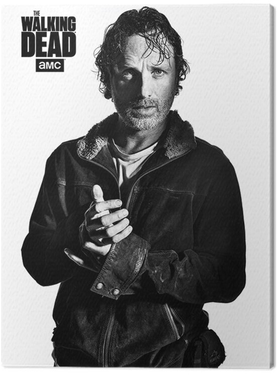 Canvas Wall Art The Walking Dead - Rick | Canvas Prints | Europosters