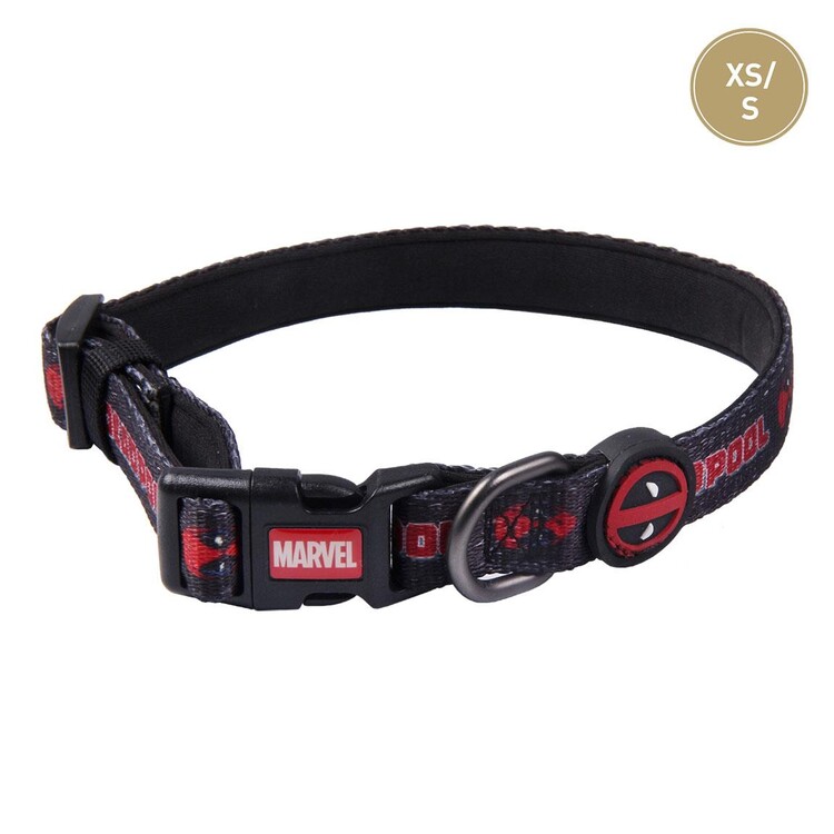 Dog accessories Collar Deadpool | Tips for original pet gifts