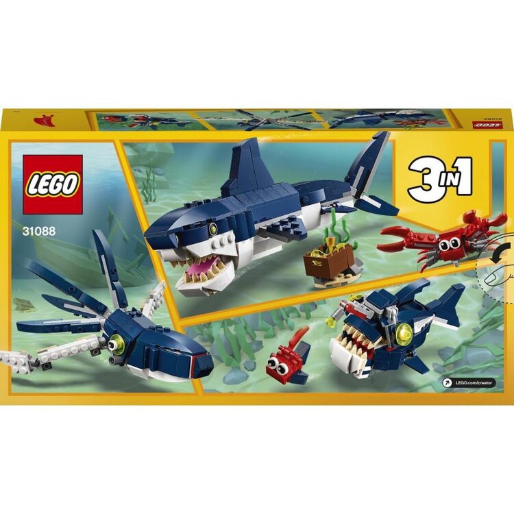 LEGO Creator - Creatures of the Deep Sea 31088 | Tips for original ...