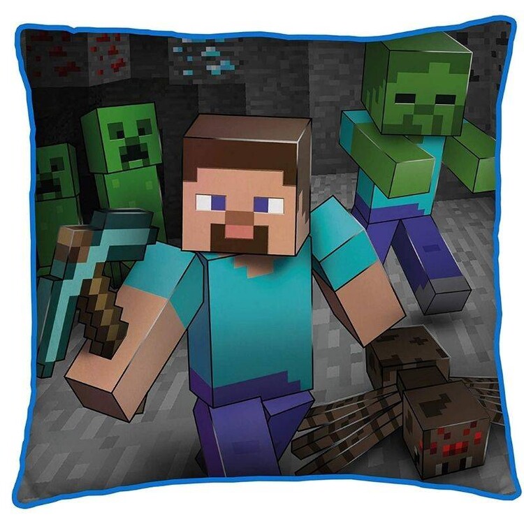 Cushion Minecraft - Steve | Tips for original gifts