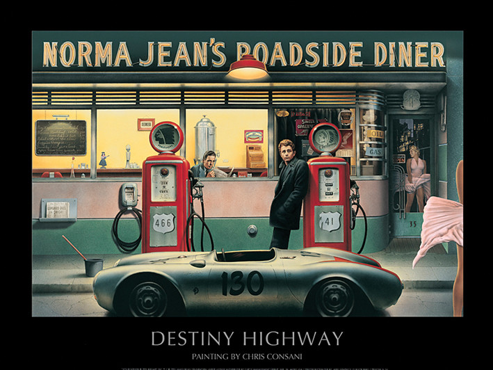 Art Print Destiny Highway - Chris Consani | Posters, Wall Art | Europosters