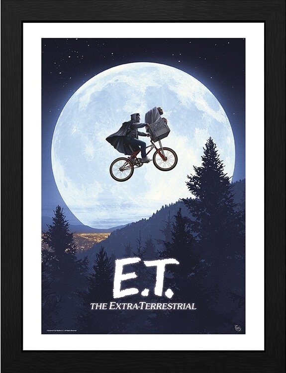 E.T. - Moon Framed poster | Buy at Europosters