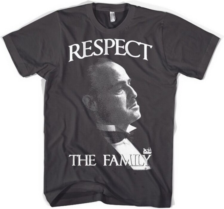 T-shirt The Godfather - Respect The Family | Tips for original gifts ...