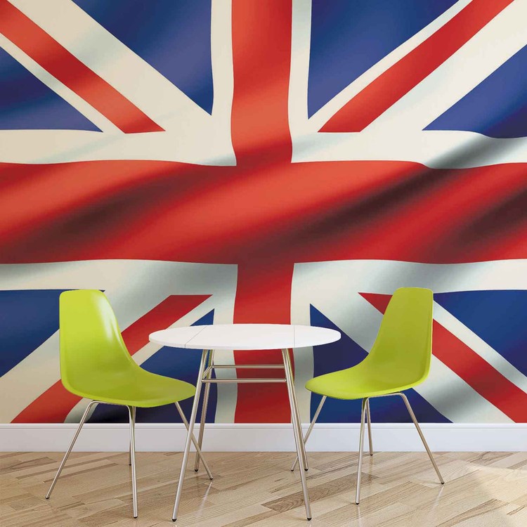 Flag Great Britain UK Wall Mural | Buy online at Europosters