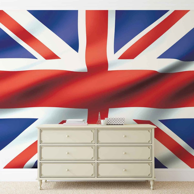 Flag Great Britain UK Wall Mural | Buy online at Europosters