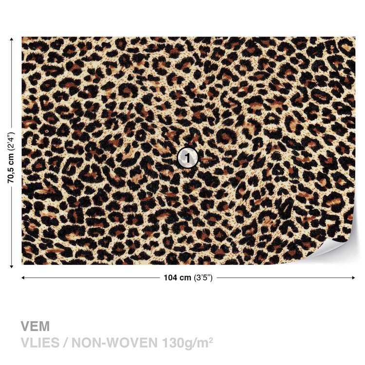 Leopard Wall Mural | Buy online at Europosters