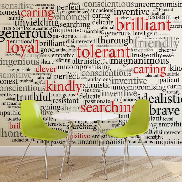 Words Motivational Wall Mural | Buy online at Europosters