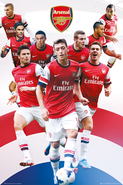 Juliste, Poster Arsenal FC - Players 13/14 | Tilaa netistä | 3+1 ...