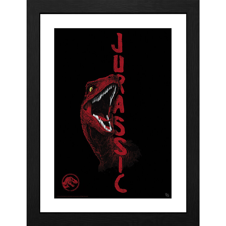Jurassic World - Raptor Framed poster | Buy at Europosters