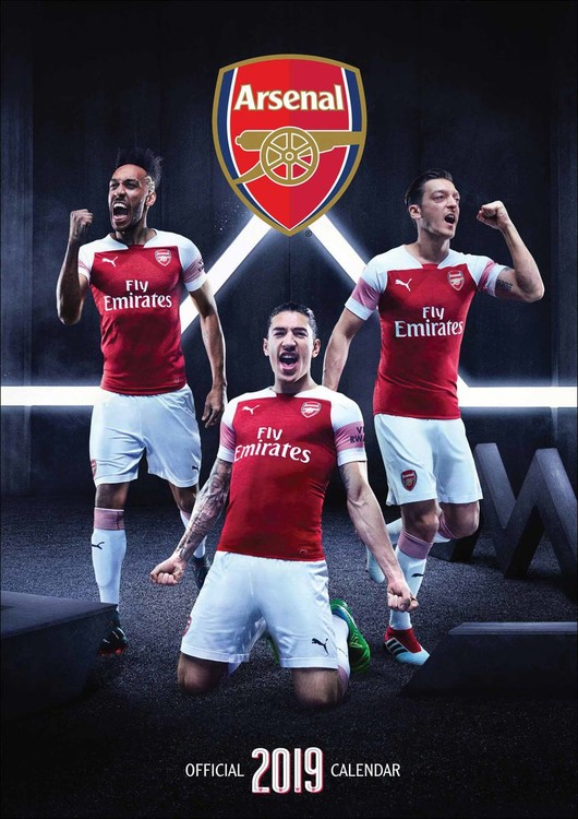 Arsenal - Veggkalendre 2024 | Kjøp hos Europosters
