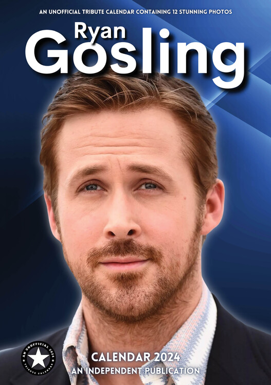 Ryan Gosling - Seinäkalenterit 2024 | Osta Europosters