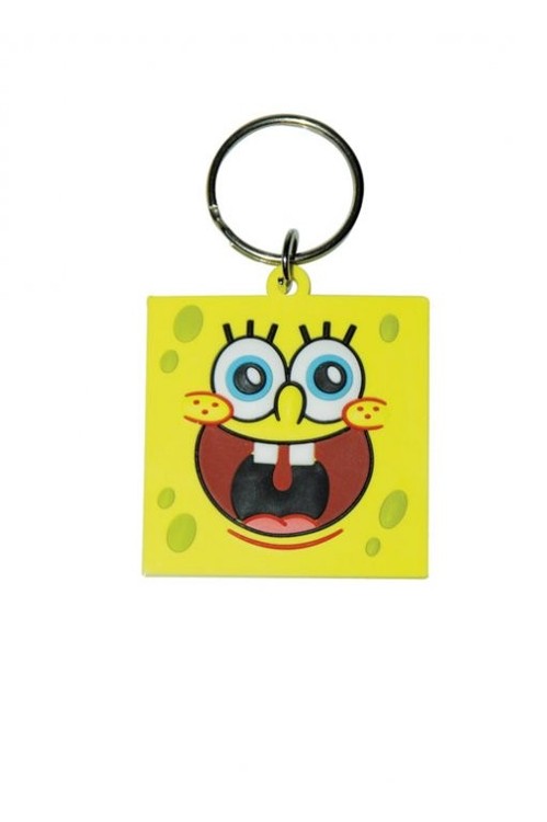 Keyring SPONGEBOB - happy | Tips for original gifts