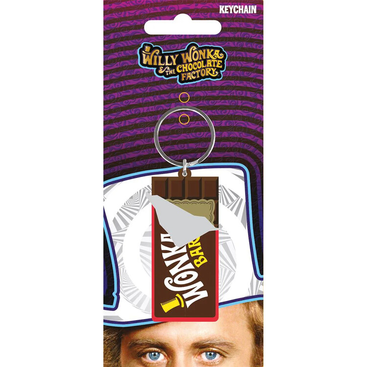 Keyring Willy Wonka & Chocolate Factory - Chocolate Bar | Tips for ...