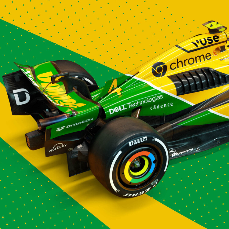 Art Print McLaren Formula 1 Team - Ayrton Senna - Modern Icon - Monaco ...