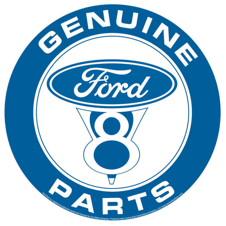 FORD PARTS | Collectible retro metal signs for your wall