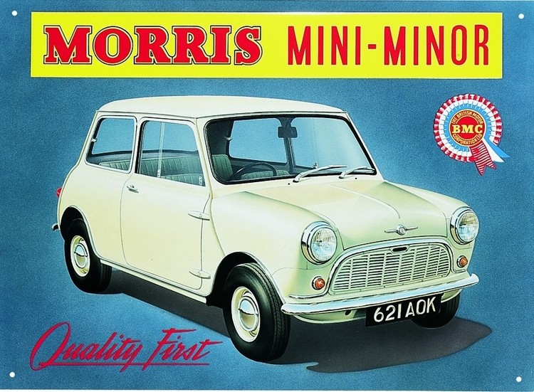MINI | Collectible retro metal signs for your wall