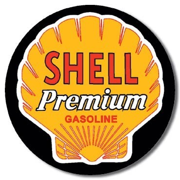 SHELL | Collectible retro metal signs for your wall
