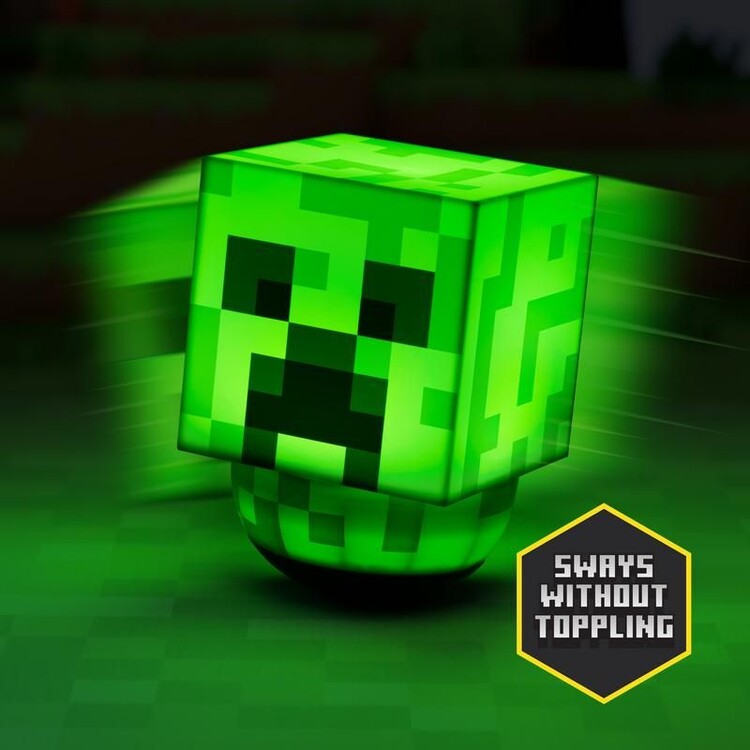 Glowing figurine Minecraft Creeper | Tips for original gifts