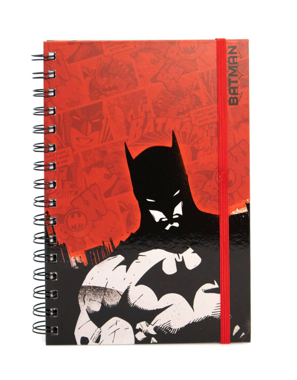 Notebook, journal Batman - Red | Tips for original gifts | Europosters