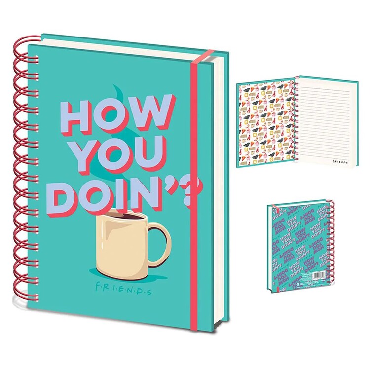 Notebook, journal Friends - How you doin‘? | Tips for original gifts ...