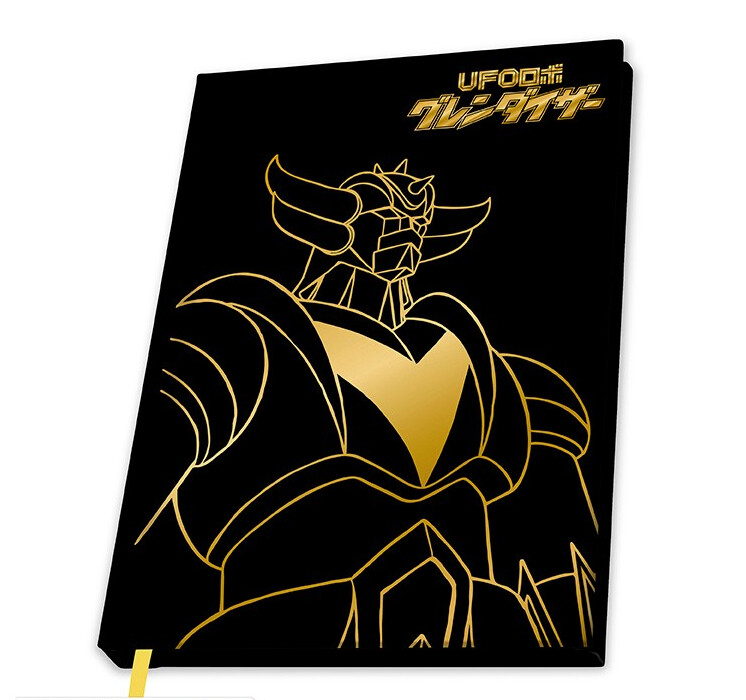Notebook, journal Grendizer - Gold Grendizer | Tips for original gifts ...