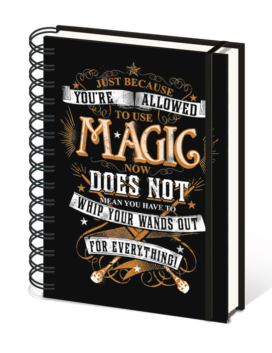 Notebook, journal Harry Potter - Magic | Tips for original gifts ...