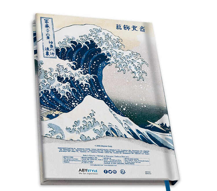 Notebook, journal Hokusai - Great Wave | Tips for original gifts ...