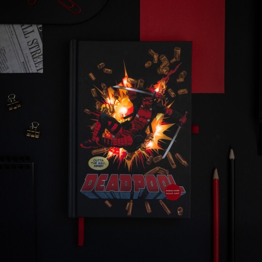 Notebook, journal Marvel - Deadpool | Tips for original gifts | Europosters