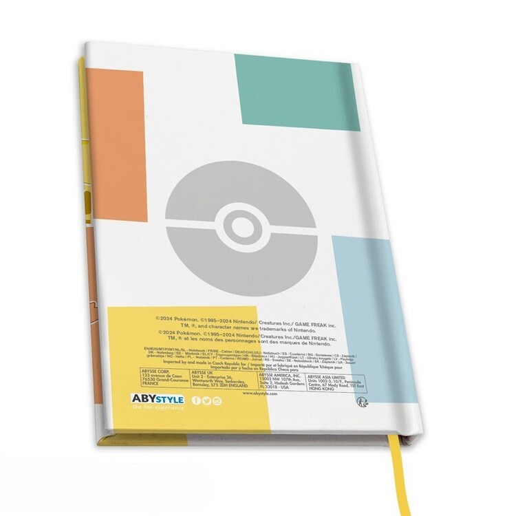Notebook, journal Pokemon - Kanto Starter's | Tips for original gifts ...