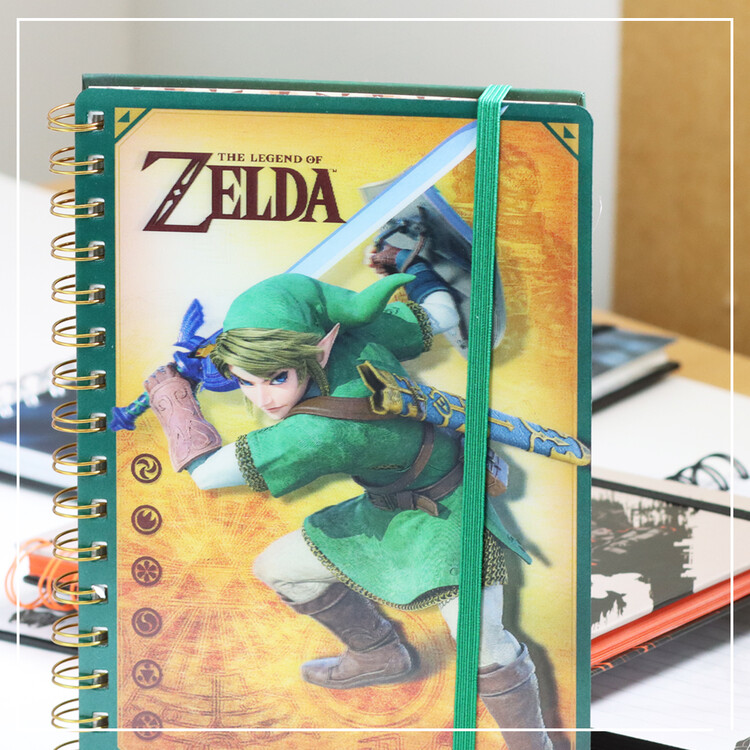 Notebook, journal The Legend Of Zelda - Link | Tips for original gifts ...