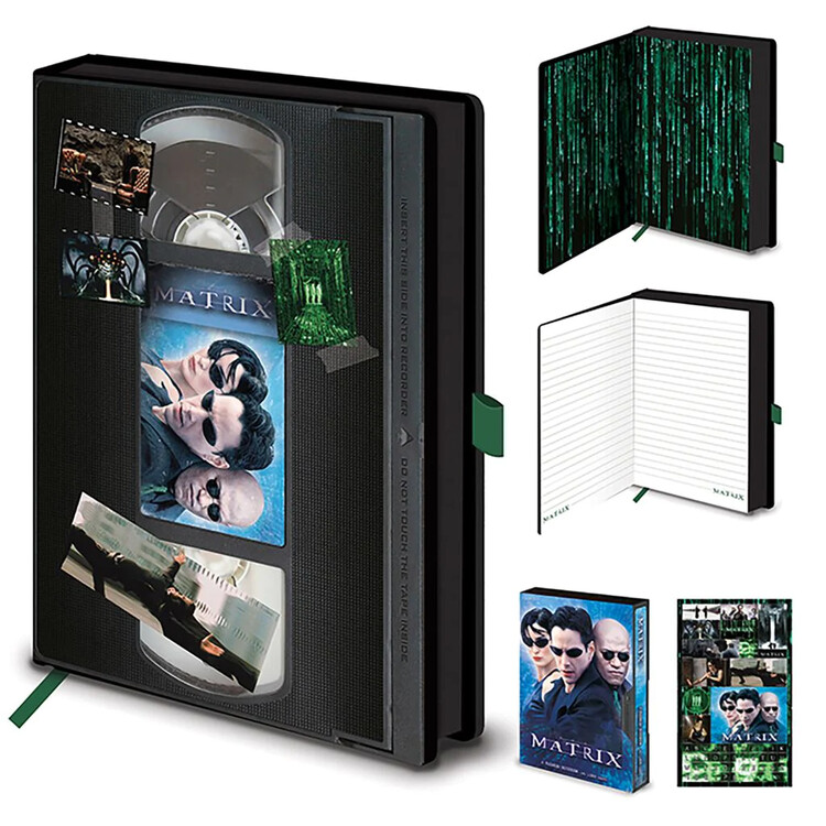Notebook, journal The Matrix - VHS | Tips for original gifts | Europosters