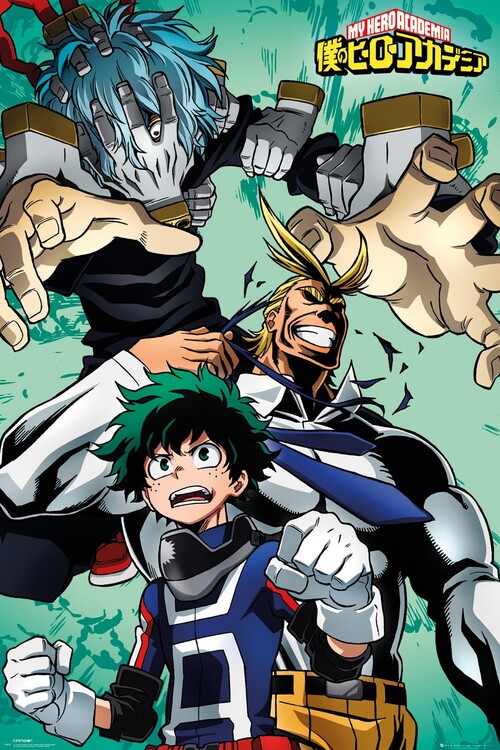 Plakat, Poster My Hero Academia - Collage | Veggplakater | 3+1 GRATIS ...